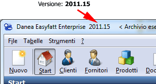 Informazioni sulle versioni/revisioni